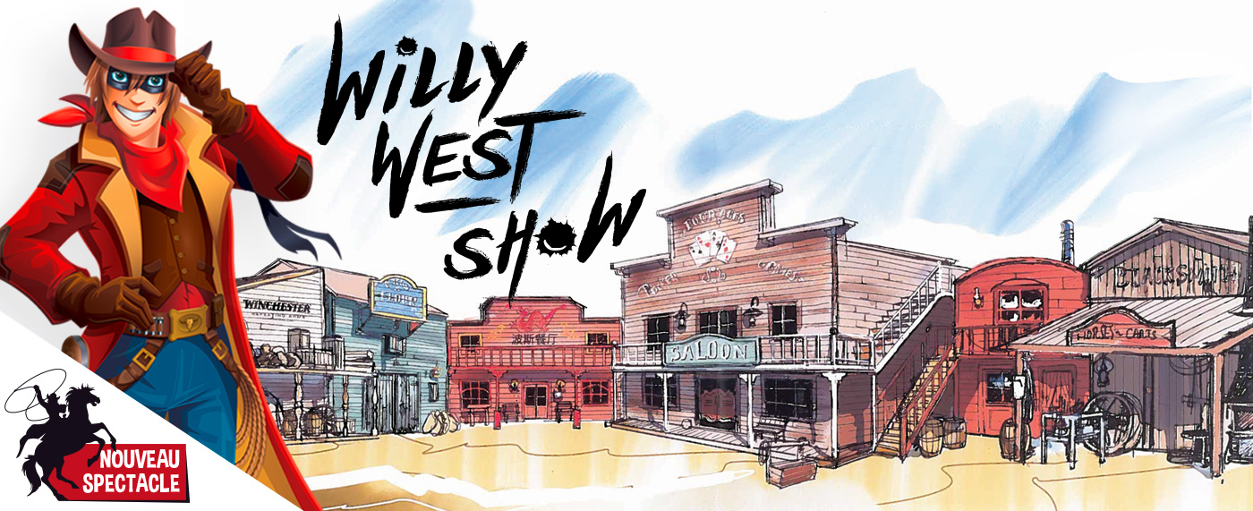Willy West Show, le nouveau spectacle de la saison 2017 ! - Dimension Parcs