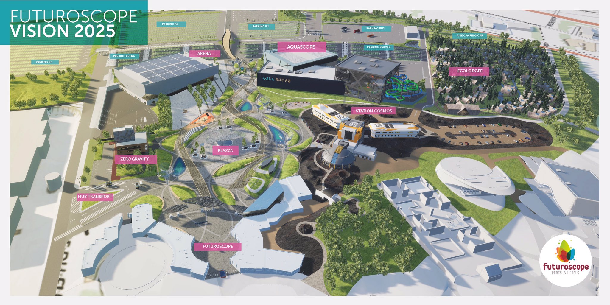 Le Futuroscope dévoile sa vision 2025 : parc aquatique, nouvelles ...